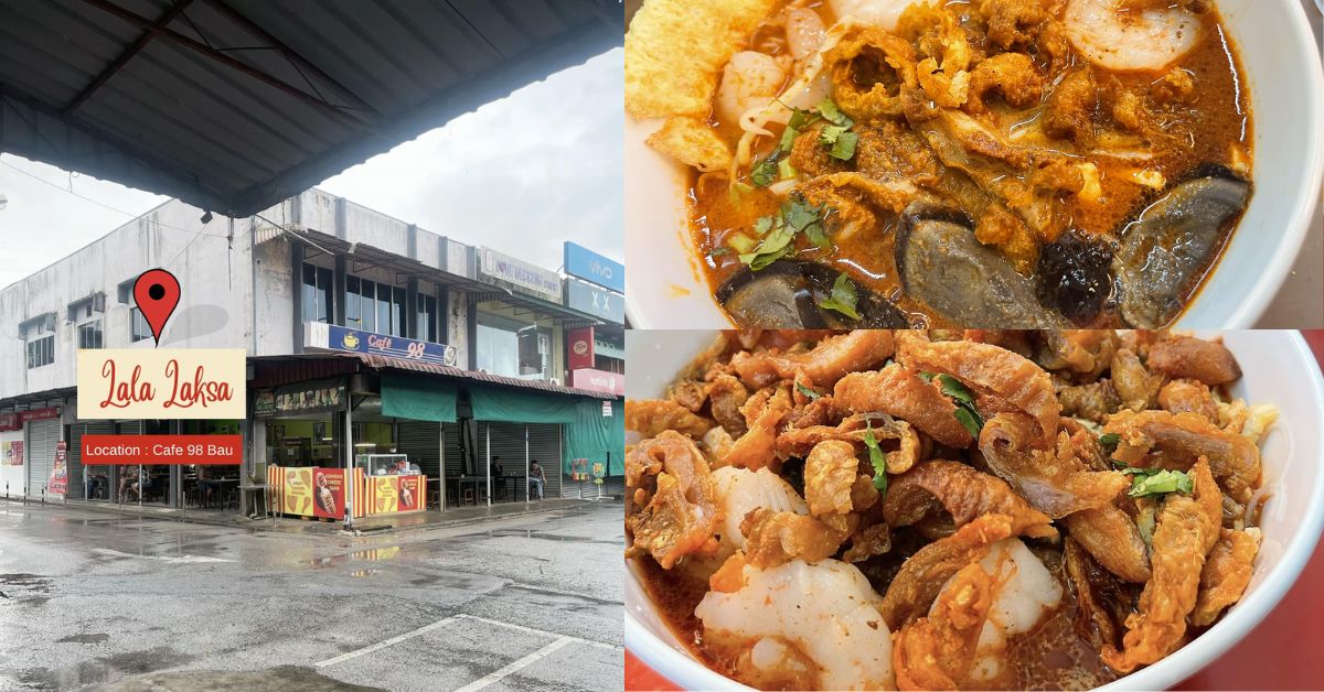 Port Breakfast Halal Di Bau, Nikmati Laksa Sarawak Chicken Skin Di Lala ...