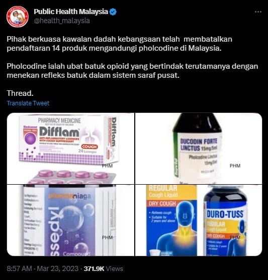 Mengandungi Bahan Berbahaya Untuk Kesihatan, KKM Batalkan Pendaftaran ...