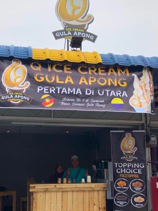 Dinamakan Sempena 'Nickname' Di Sarawak, Jenama Aiskrim Gula Apong Ini Kini Di Tahap Antarabangsa