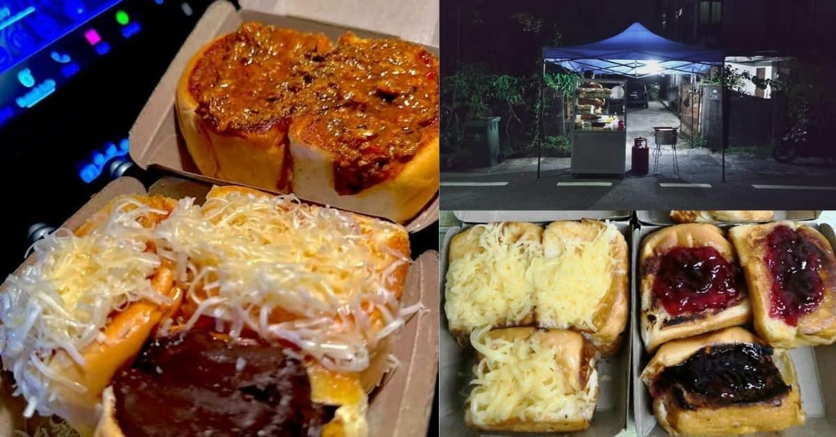 Hidangan Enak Untuk Moreh, Anda Perlu Cuba Roti Bakar Leleh Di Kuching Ini