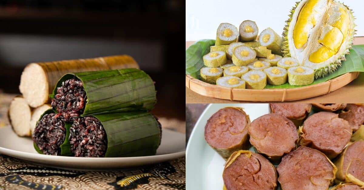 Hidangan Tradisional Yang Popular, Ketahui Ada 5 Jenis Lemang Yang Unik ...