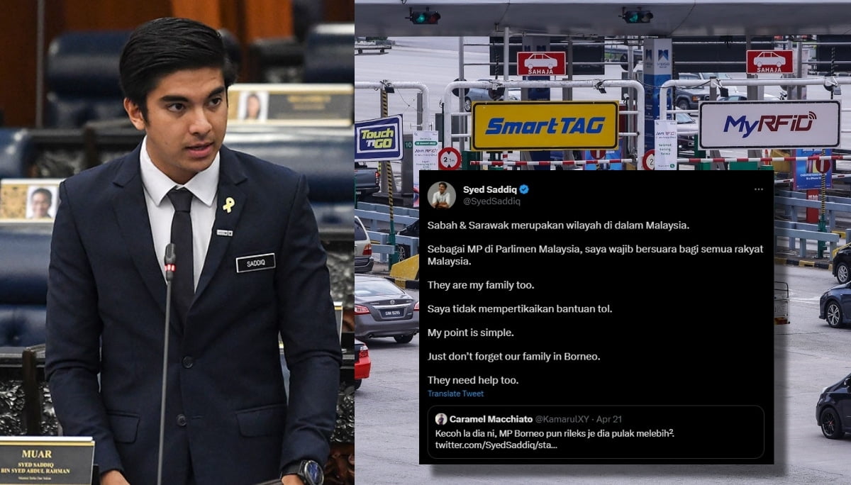 'Jangan Lupa Dengan Orang Borneo', Syed Saddiq Persoal Manfaat Tol ...