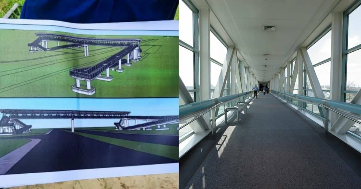 Jejantas Mesra OKU Pertama Di Miri, Jejantas Tudan Dijangka Siap Mei ...
