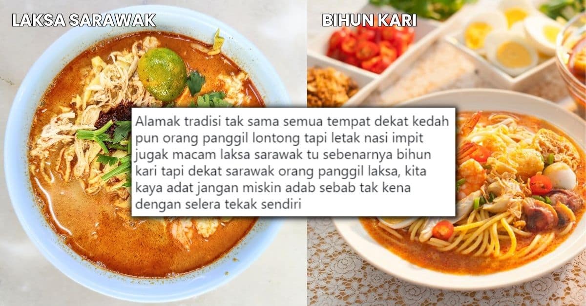 'Laksa Sarawak Sebenarnya Bihun Kari', Kongsian Wanita Ini Undang ...