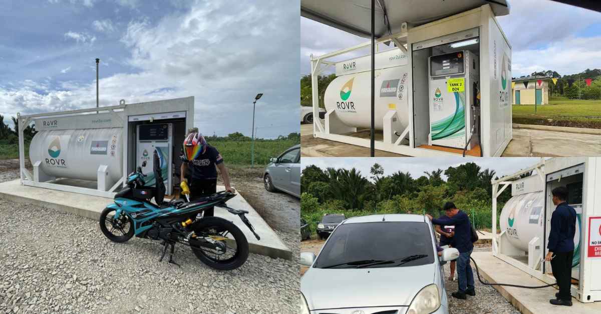 Petronas ROVR, Stesen Minyak Mini Dan 'Hidden' Di Sebuyau