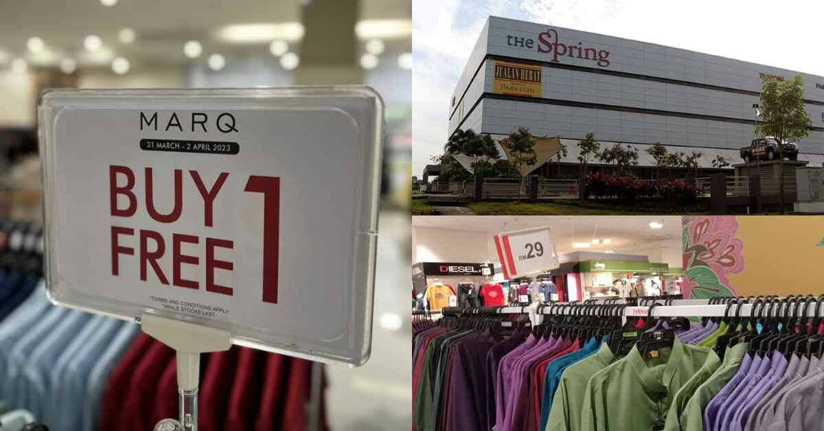 Promosi 'Tutup Kedai', Parkson The Spring Kuching Adakan Clearance Sale ...