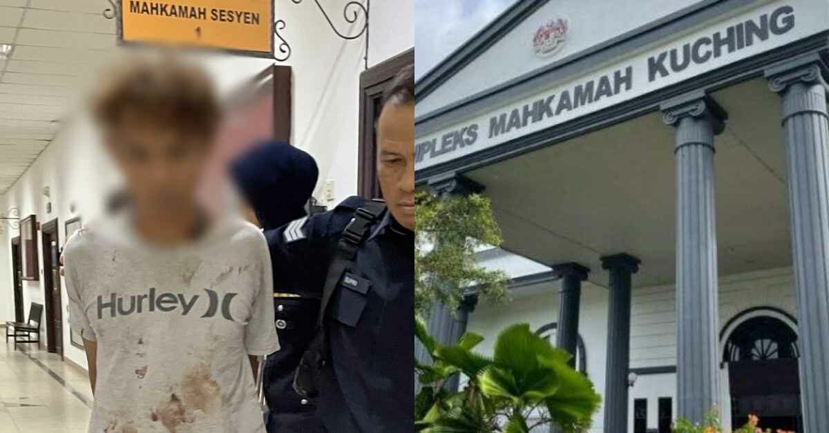 Tergamak Tetak Abang Kandung Guna Parang, Penggangur Dipenjara 8 Tahun Di Kuching