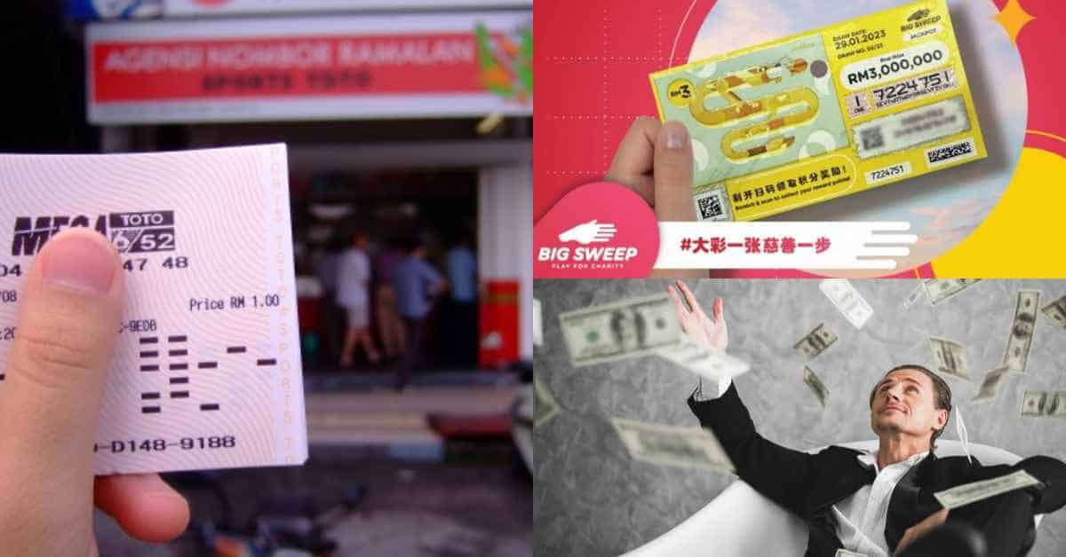 'Tuah' Dengar Nasihat Isteri, Lelaki Ini Menang Jackpot RM3 Juta