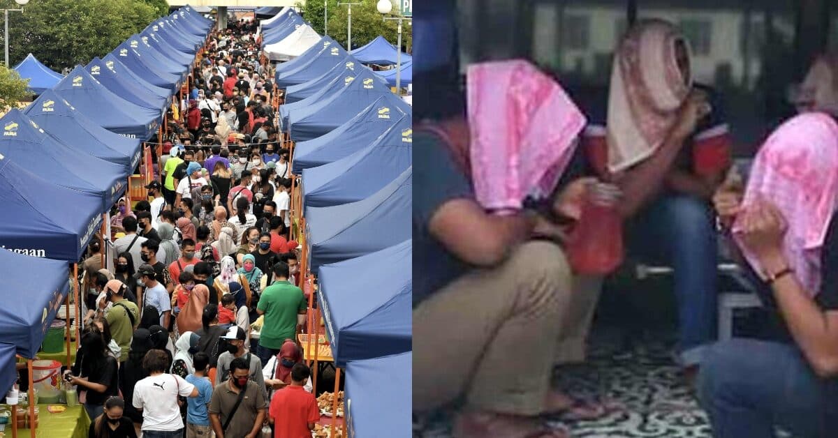 Lelaki Dakwa Peniaga Bazar Ramadan Selamba Teguk Air Waktu Siang ...