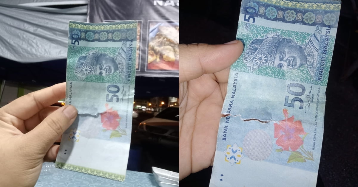 Peniaga Ditipu, Pelanggan Beri Duit Palsu Di Bazar Emart Matang