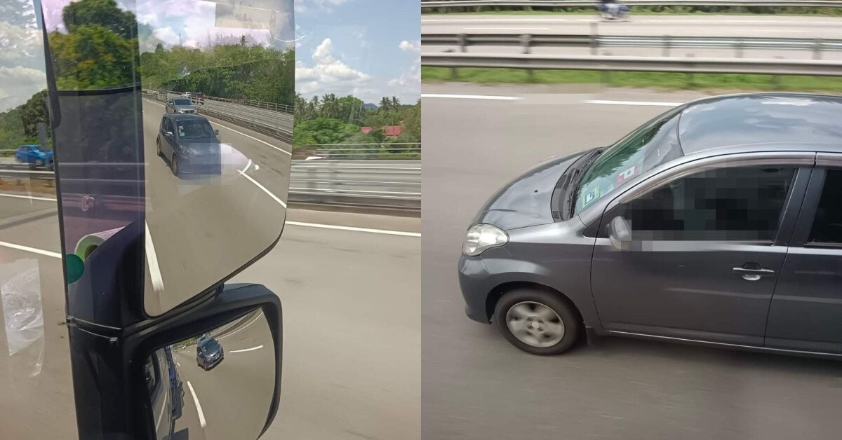 Selepas Insiden 'Dia Sakit' Axia Merah, Myvi Kelabu Pulak Buat Onar