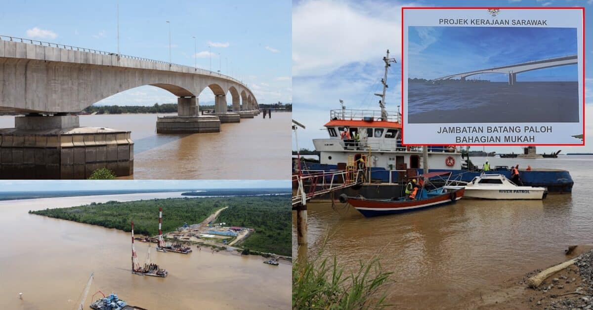 Bakal Sedia Diguna, Jambatan Batang Paloh Dijangka Siap Hujung Disember ...