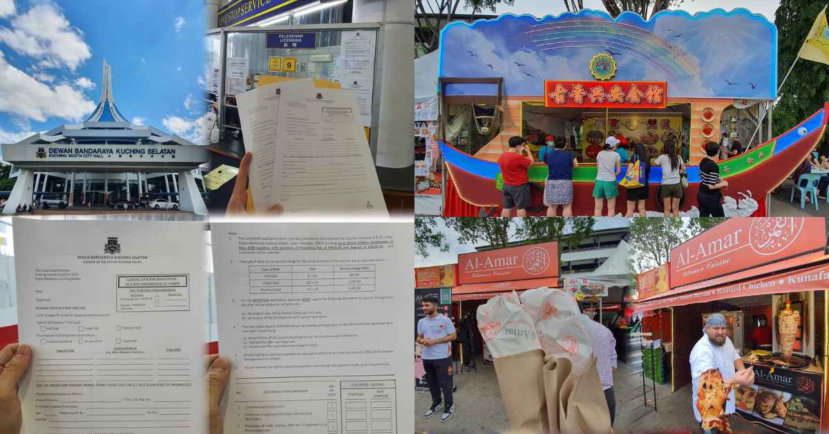 Berita Baik, Permohonan Pembukaan Gerai Di Kuching Food Fest 2023 Kini ...