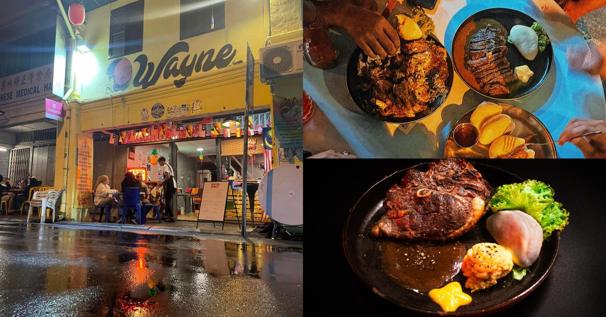Hidang Daging 'Tender' Sedap, Gerai Suci Juicy Di Wayne's Cafe Kuching ...