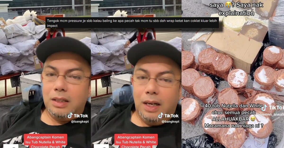 Isu Nutella Pecah Semasa Naik Pesawat, Juruterbang Tampil Jelas Dari ...