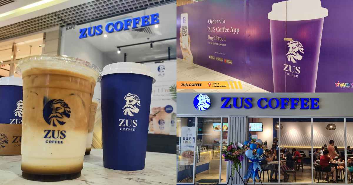 ZUS Coffee Pertama Di Sarawak Bakal Dibuka Di Vivacity Kuching