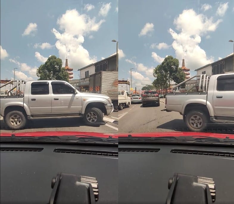 'Sibu Keras Boss', Olahan Hilux Dan Lori Lawan Divider Jalan Sempat ...