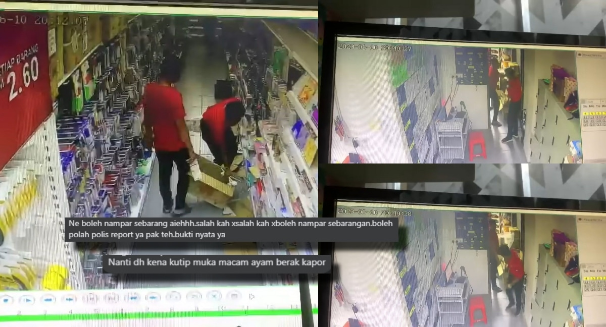 Bengang Ditegur Tendang Kotak, Pelanggan Ini Tampar Pekerja Di Siburan ...