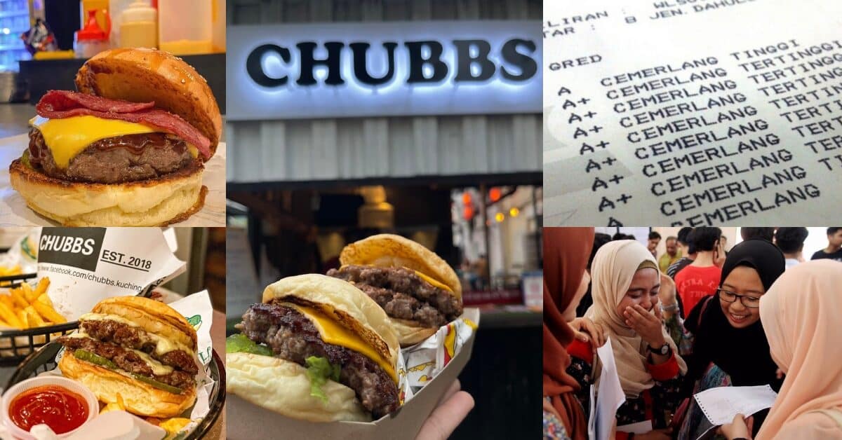 Berita Baik, Chubbs Tawar 1 Set Burger Percuma Buat Pelajar Dapat ...