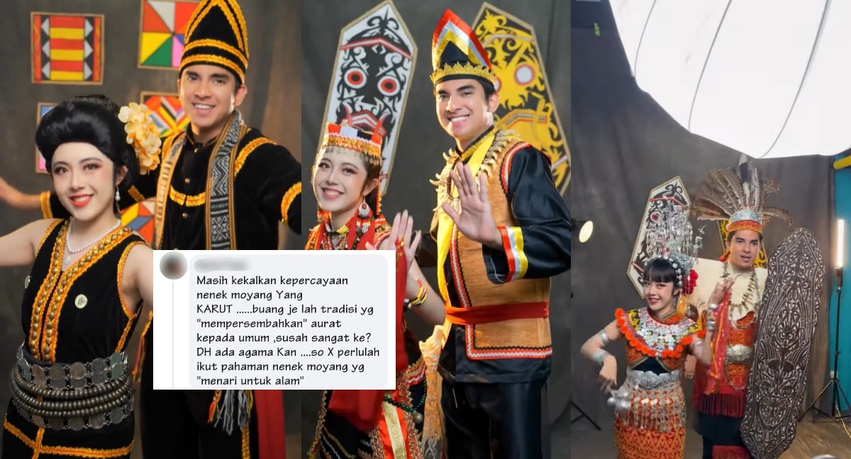 Dianggap 'Tradisi Karut', Komen Individu Terhadap Pakaian Borneo Ini ...
