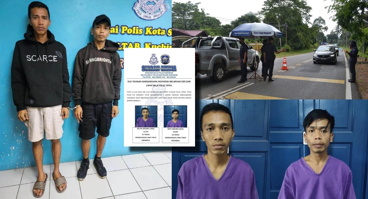 Lolos Dari Lokap Di Tapah, Dua Tahanan Warga Indonesia Masih Lagi Dalam ...