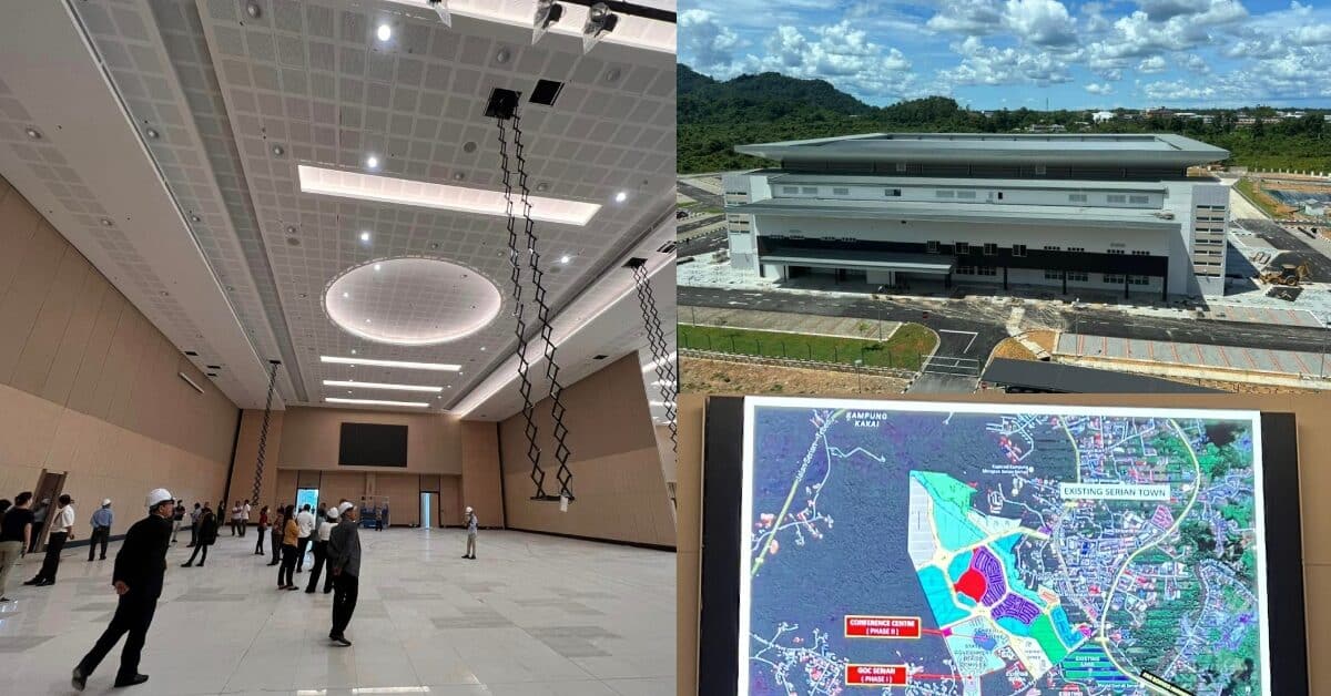 Telan Kos RM90 Juta, Serian Convention Centre Kini Siap Sepenuhnya ...