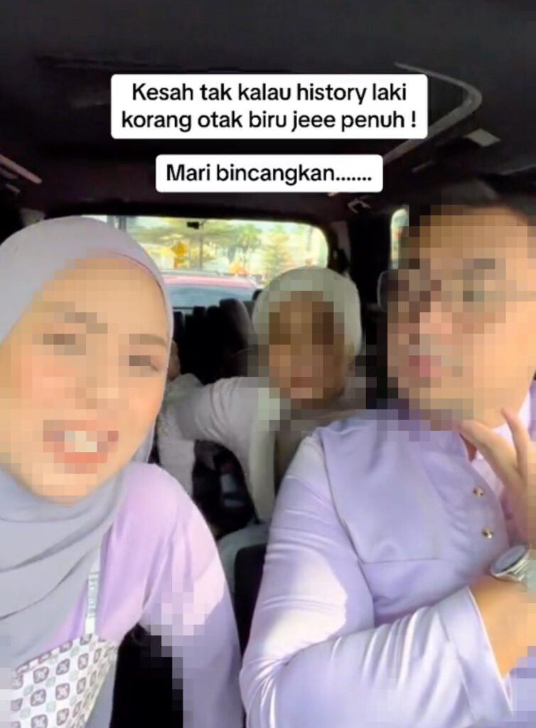 Suami Isteri Dikecam Hebat Selamba Sembang Lucah Walau Bertudung