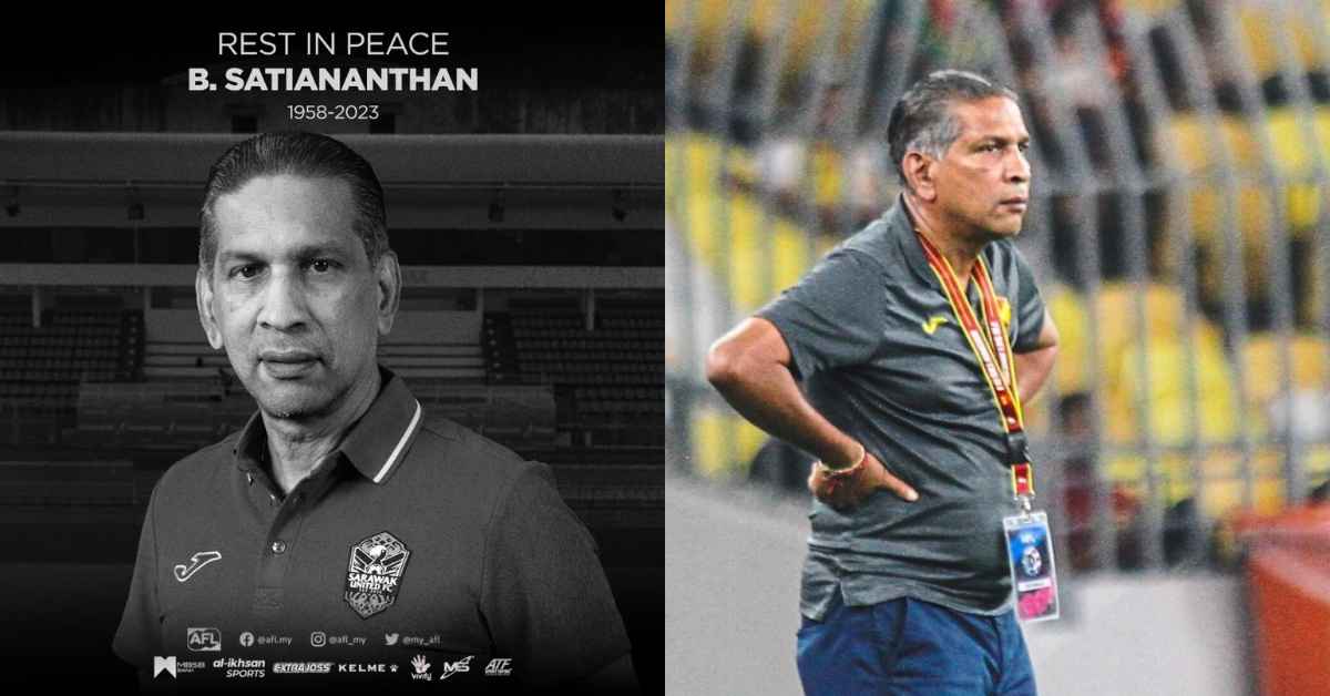 Bekas Jurulatih Bola Sepak Sarawak United FC, Sathianathan Meninggal Dunia