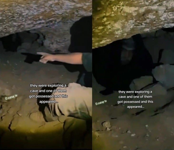 Teroka Gua Bertukar Seram, Mata Lelaki Terbeliak Setelah Muncul Entiti ...