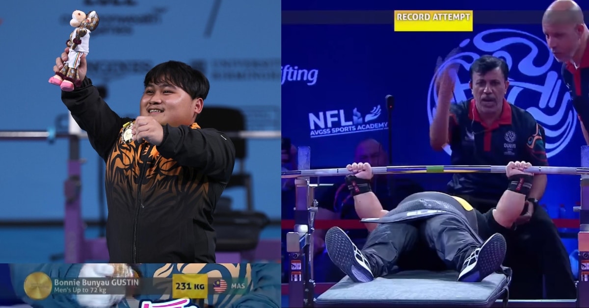 Rangkul Pingat Emas, Angkatan 'Badang' Sarawak Bonnie Bunyau Lagi Sekali Pecah Rekod Dunia Di Dubai