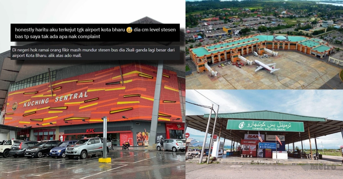 Siap Bandingkan Dengan Airport Kota Bharu, Lelaki Dari Kelantan Puji ...