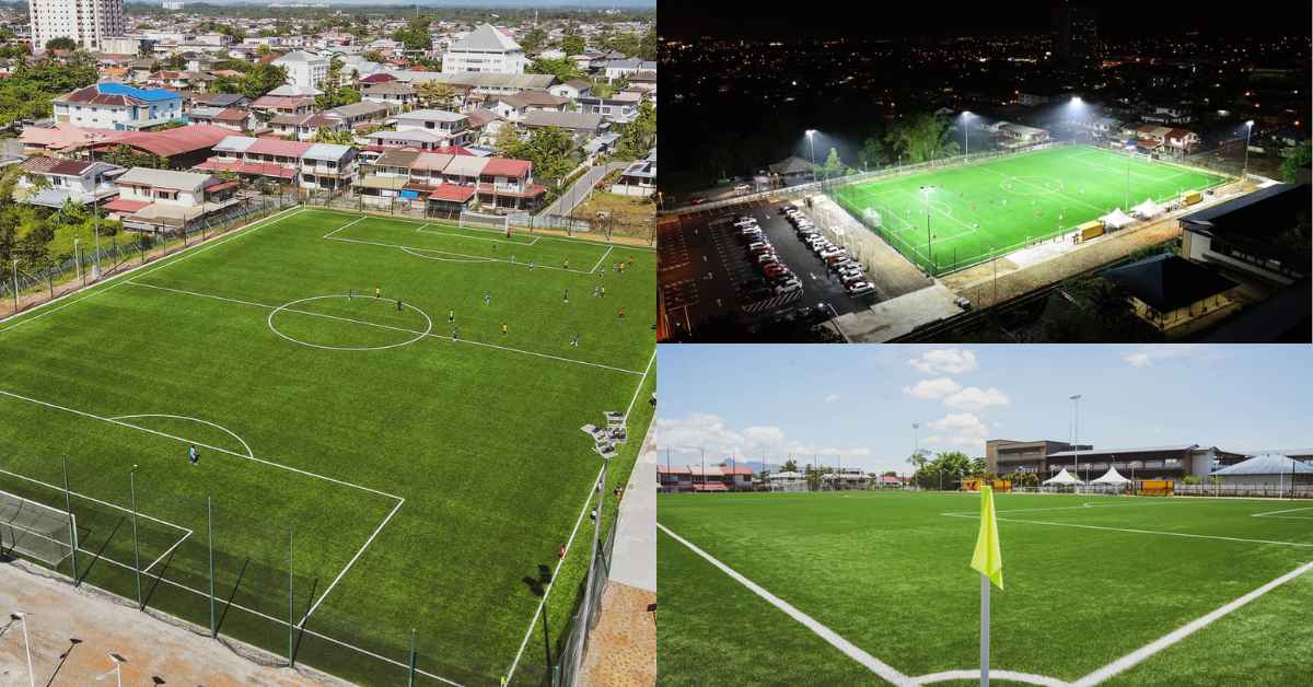 Cascara Arena, Padang Bola Sepak Sintetik Standard FIFA Di Kuching
