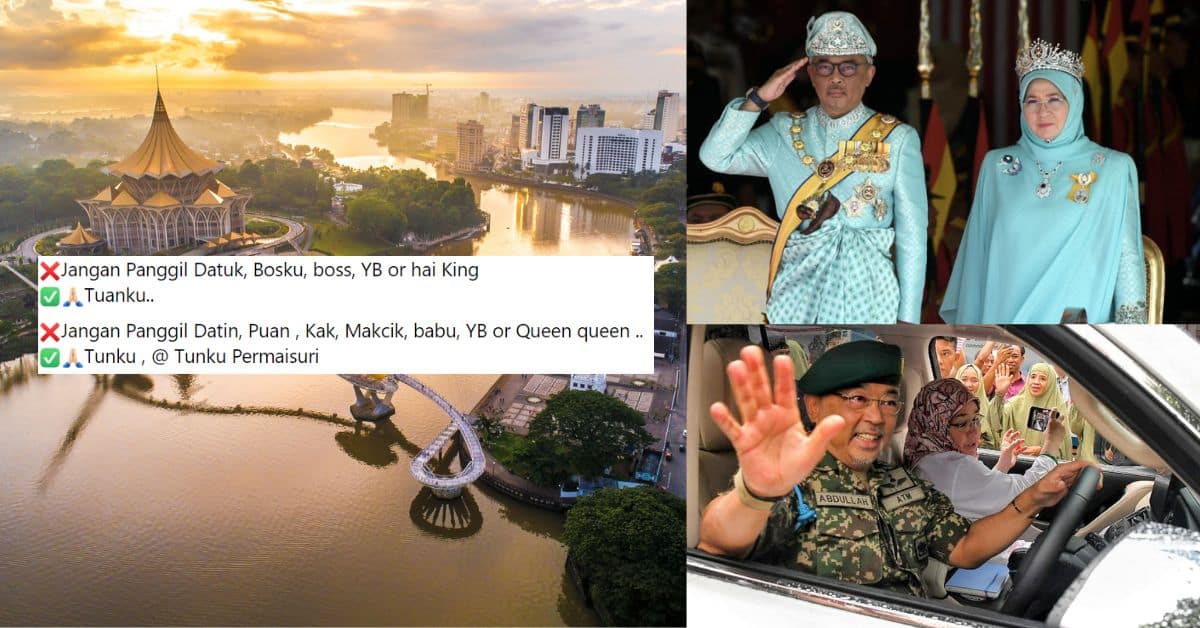 'Counting Days' Agong Tiba Di Sarawak Buat Kembara Kenali Borneo, Individu Ini Nasihat Ingat ...