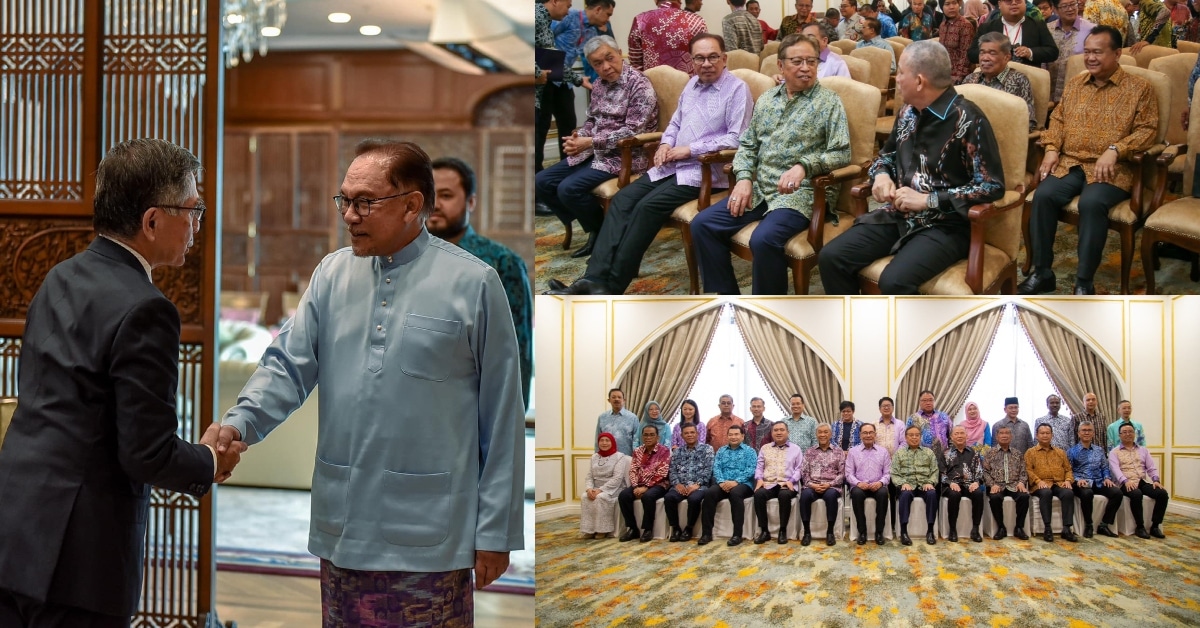 Pertama Kali Dalam Sejarah, Semua Barisan Menteri Termasuk PMX Berkumpul Di Sarawak