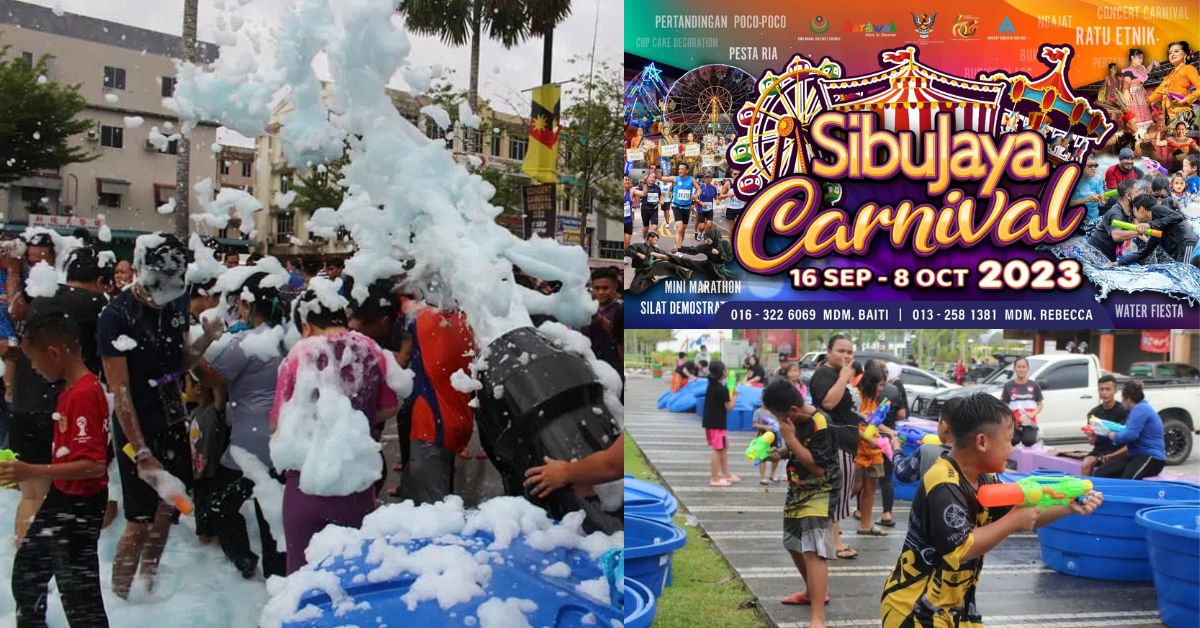 Siap Ada Pesta Air Dan Pelbagai Aktiviti Menarik, Karnival Sibu Jaya ...