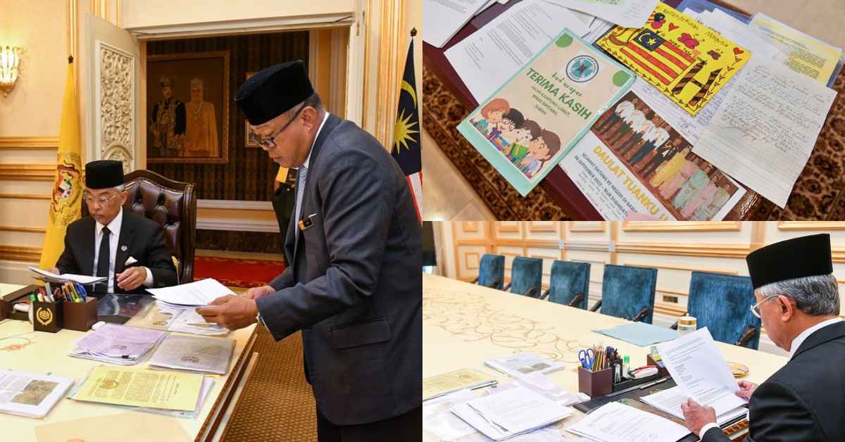 YDP Agong Berkenan Baca Sendiri Surat, Petisyen Santuni Rakyat Sabah ...