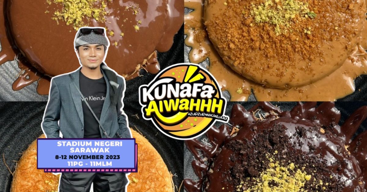 Ojen Buat Pengumuman, Kunafa Aiwah Bakal Tiba Di Food Republik Kuching ...