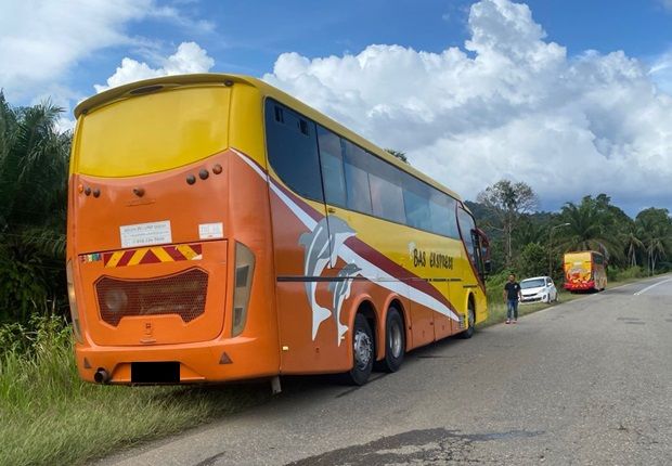 Wanita 78 Tahun Maut Dilanggar Bas Ekspres Di Sabah