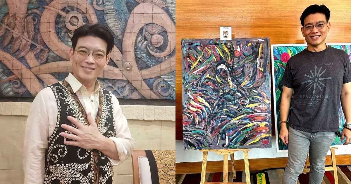 Gerald Goh Pelukis Sarawak Pertama, Catat Malaysia Book Of Record Pamer ...