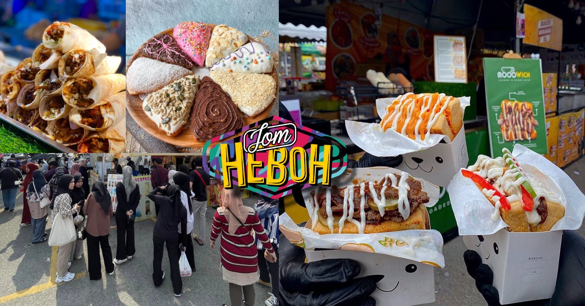 Ini Adalah Senarai Gerai Jom Heboh Di Kuching Hujung Minggu Ini