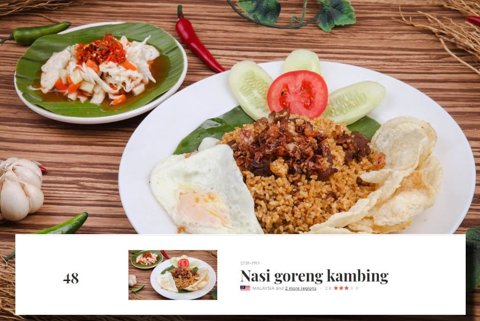 Hidangan Malaysia Ini Tersenarai Dalam Hidangan Yang Paling Teruk Di Dunia