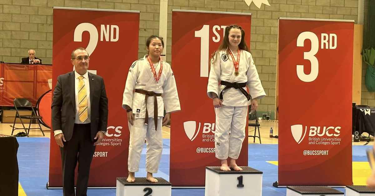 Atlet Judo Sarawak, Geraldine Chung Menang Pingat Perak Di UK