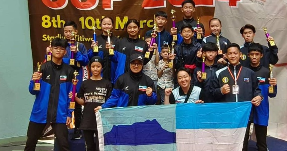 Anak-Anak Sabah Harumkan Nama, Raih 10 Emas Dalam Pertandingan Karate Kebangsaan