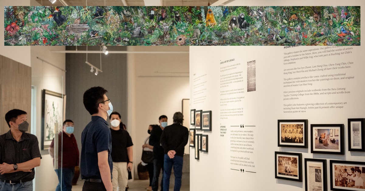 Antara Lukisan Akvarel Terpanjang Di Malaysia Hasil Karya Seniman Dari ...