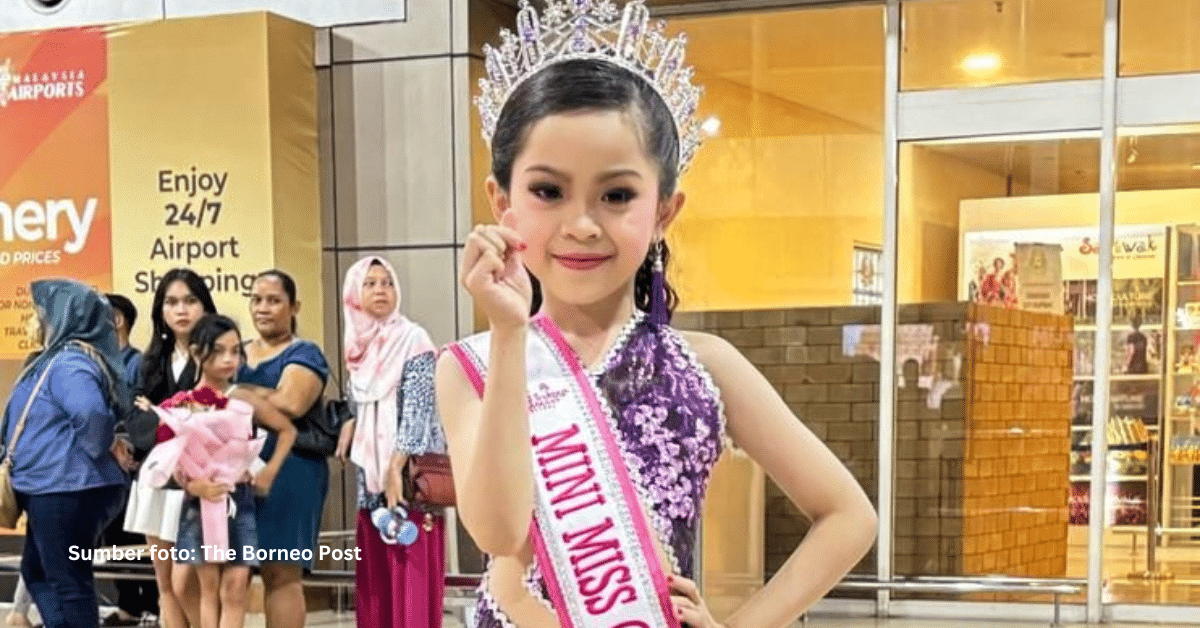 Anak Kelahiran Sarawak, Aaisyah Batrisya Dinobatkan Juara Mini Miss ...