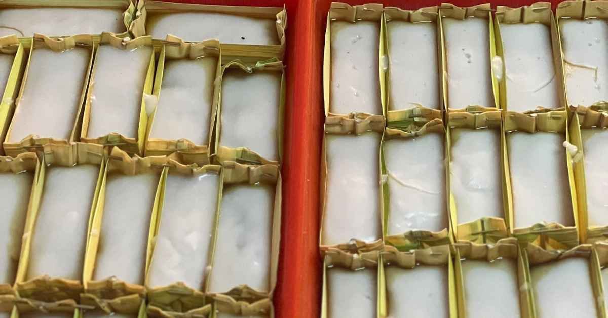 Resepi Mudah Kuih Takir Berlemak Tradisi Sarawak, Hanya Guna 5 Bahan Sahaja