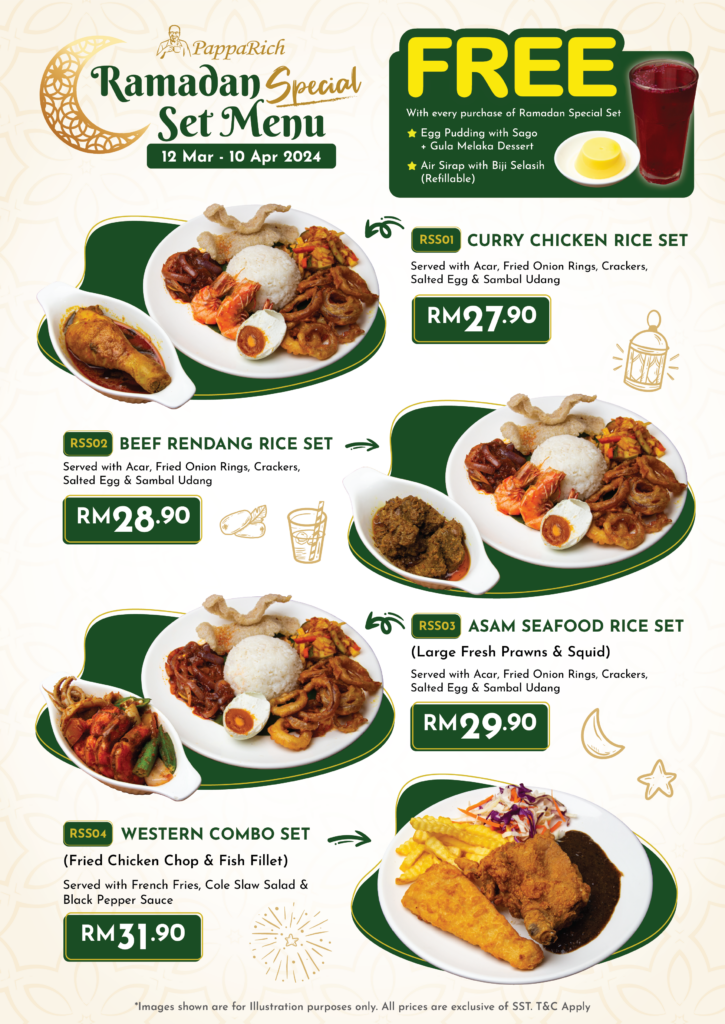 Papparich Lancar Set Menu Istimewa Ramadan