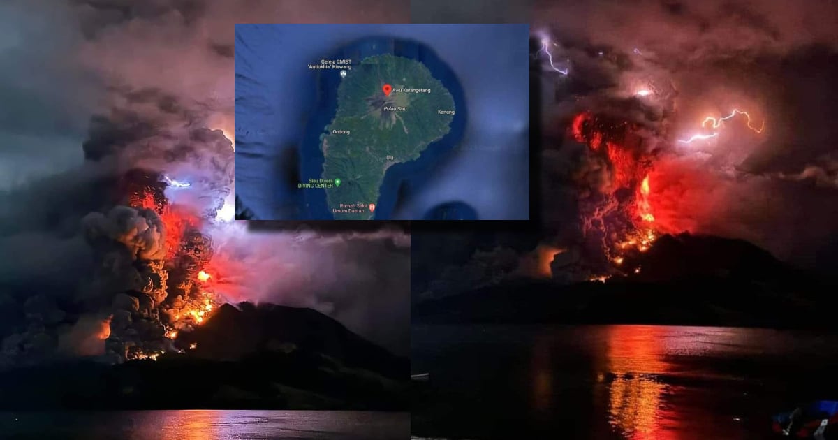 Gunung Ruang Meletus, Ini 4 Lagi Gunung Berapi Aktif Di Sulawesi Utara