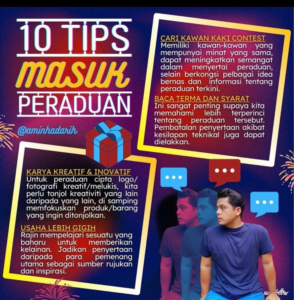 Sering Menang Hadiah Lumayan, Lelaki Kaki Contest Ini Kongsi Tips Masuk ...