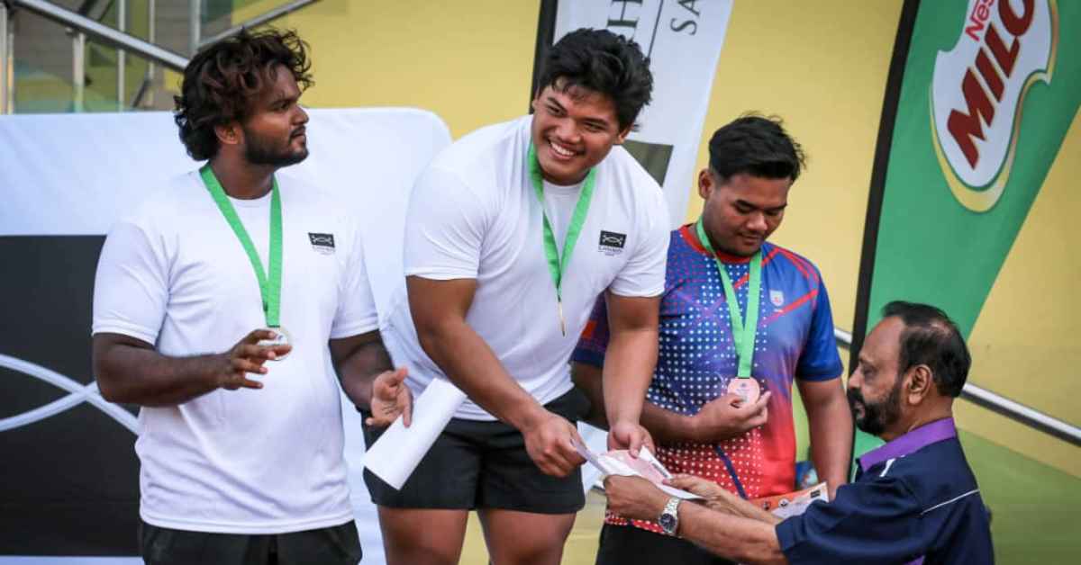 Atlet Lontar Peluru Dari Sarawak, Jonah Chang Rigan Sekali Lagi Pecah ...